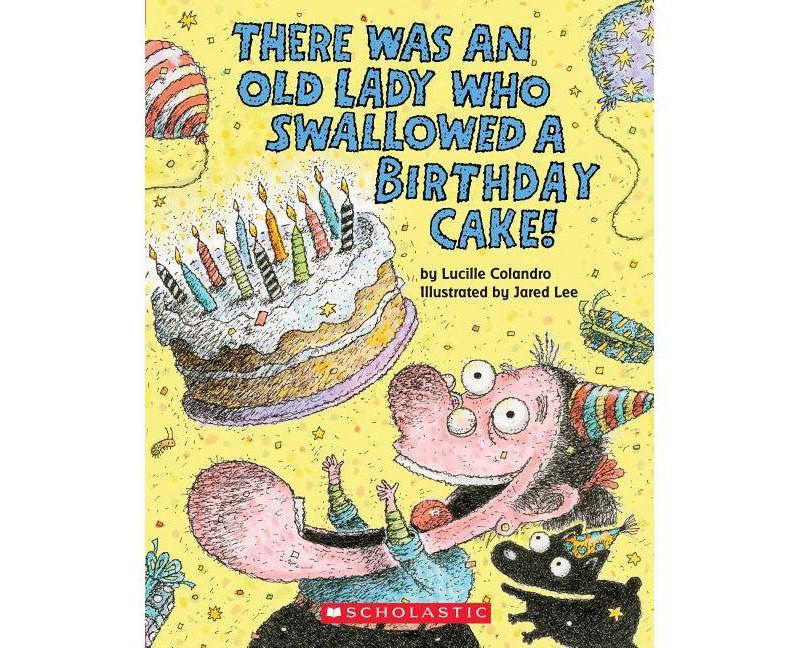 Buy There Was an Old Lady Who Swallowed a Birthday Cake: A Board