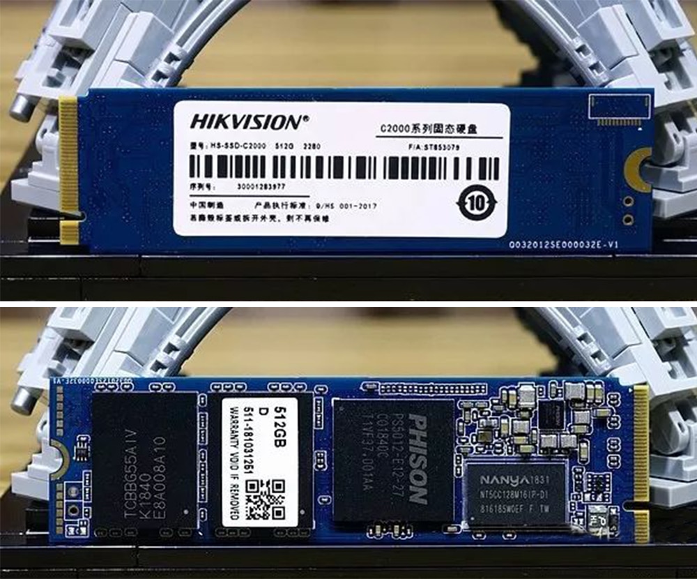 Buy HIKVISION SSD M2 512GB 512GB 512GB PCIe NVME C2000 SSD For Desktop