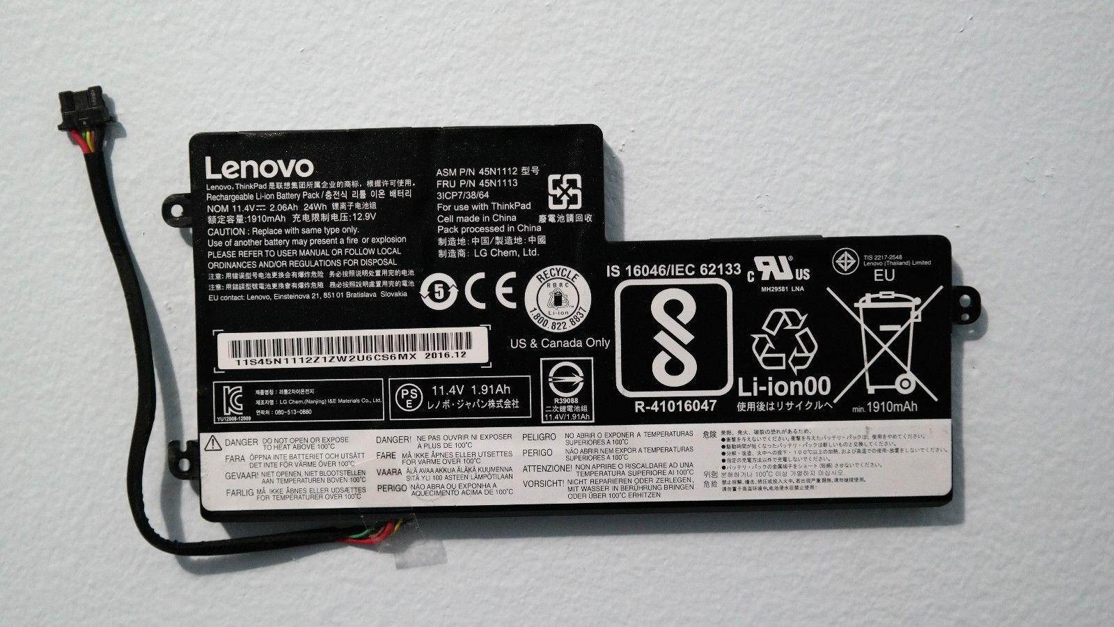 Buy OEM Internal Battery For Lenovo Thinkpad T440 T440s T450 T450s