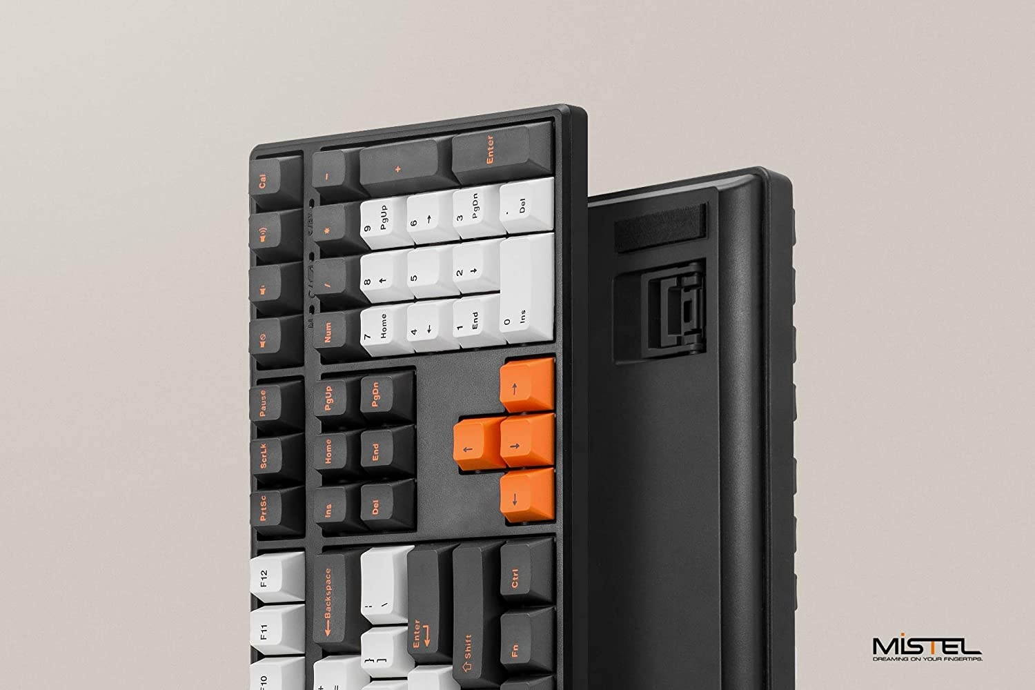 Buy Mistel X-VIII Mechanical Keyboard with Cherry MX Clear Switch,Yellow