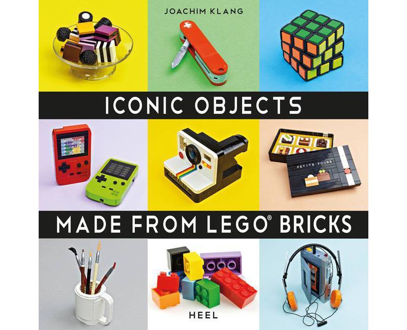 Buy Iconic Objects Made from Lego(r) Bricks - by Joachim Klang (Hardcover)