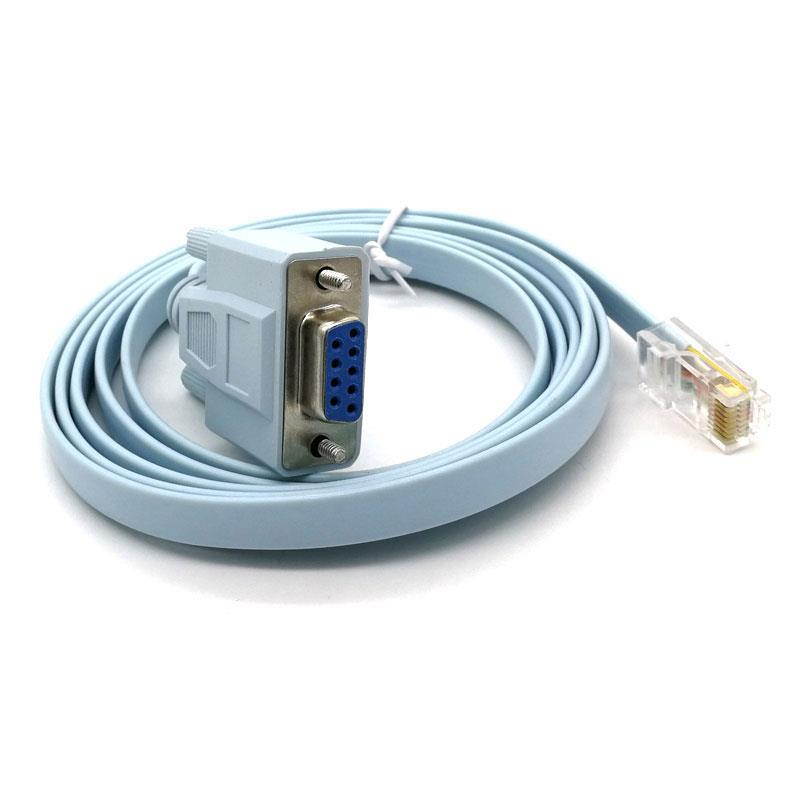 Buy 1.5M RS232 DB9 to RJ45 Cat5 Ethernet Adapter Cable for Router