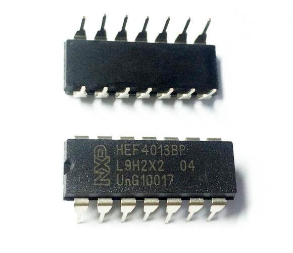 Buy 50PCS NXP HEF4013BP HEF4013 CD4013BE CD4013 4013 IC, DUAL D-TYPE