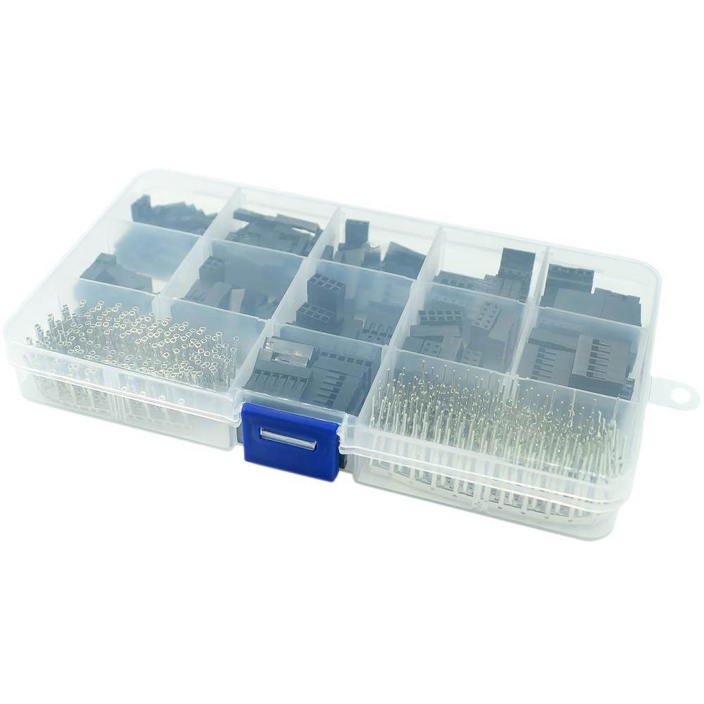 Buy 620pcs Dupont Connector 2.54mm, Dupont Cable Jumper Wire Pin