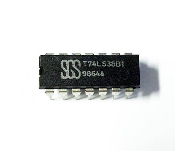 Buy 1PCS T74LS38B1 74LS38 Quad 2 Input NAND GATE Buffer, DIP-14,
