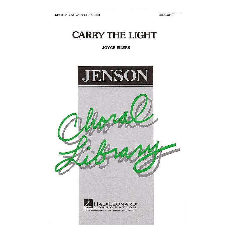 Buy Hal Leonard Carry the Light 3-Part Mixed composed by Joyce Eilers