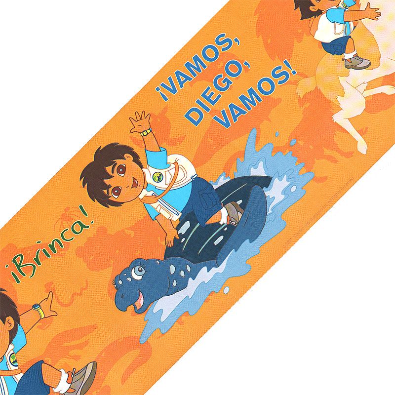 Buy Go Diego Go Orange Accent Wall Border Roll - Go, Diego, Go!..