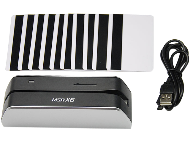 Buy MSRX6 1/3 Size of MSR206 MSR605 MSR606 Smallest Magnetic Stripe