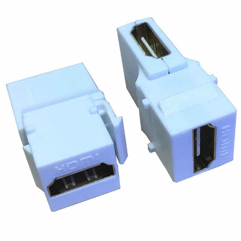 Buy HDMI Keystone Insert Coupler HD Gold Wall Plate Adapter Right