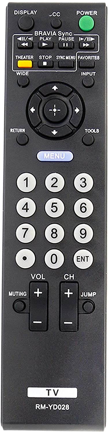 Buy Rm-yd028 Replaced Remote Fit for Sony Bravia Kdl-46ve5 Kdl-46vl150