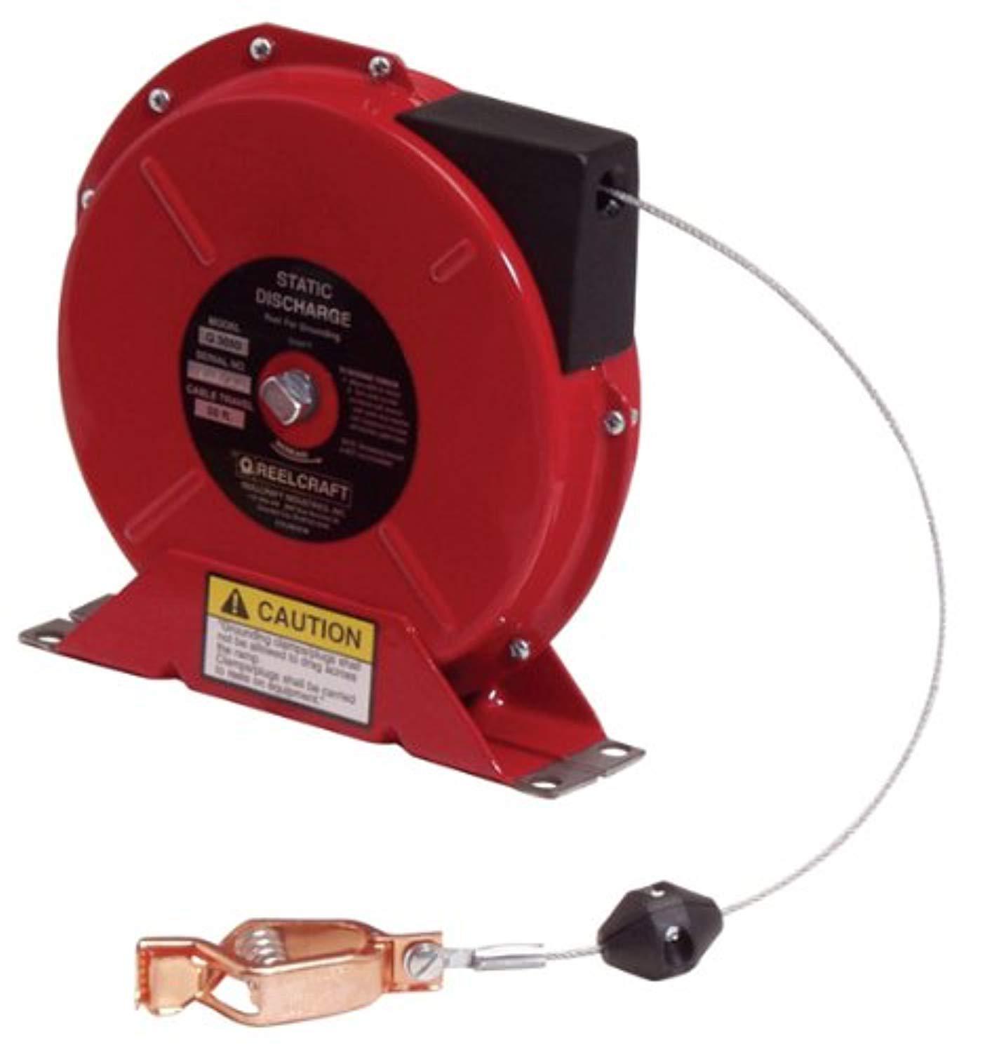 Buy Reelcraft G 3050 N Spring Retractable Grounding Reel, 50', Nylon