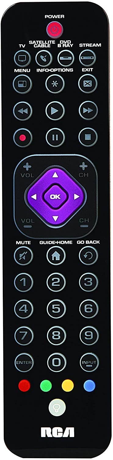 Buy RCA 4 Device Remote Control - Universal Ultra Slim 4 Device Remote